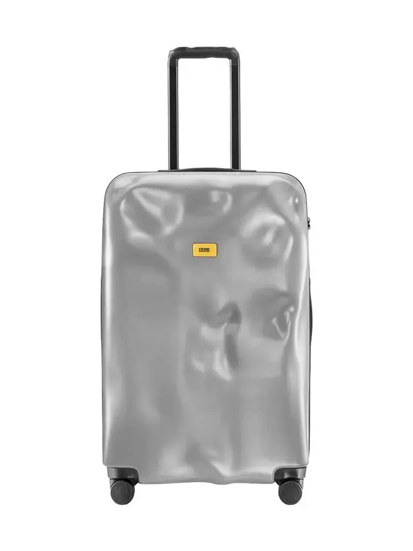 CRASH BAGGAGE Logo-detail Suitcase - Grey