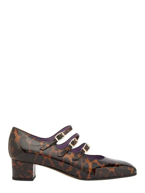 CAREL Kina Print Mary Jane Pumps - Leopard