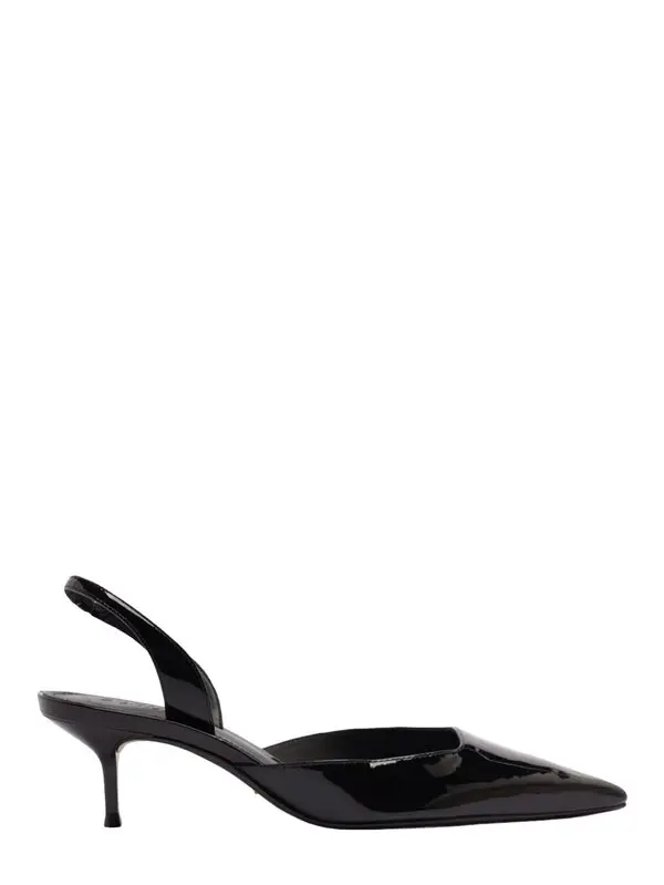Schutz Paola Patent Leather Slingback Pumps - Black