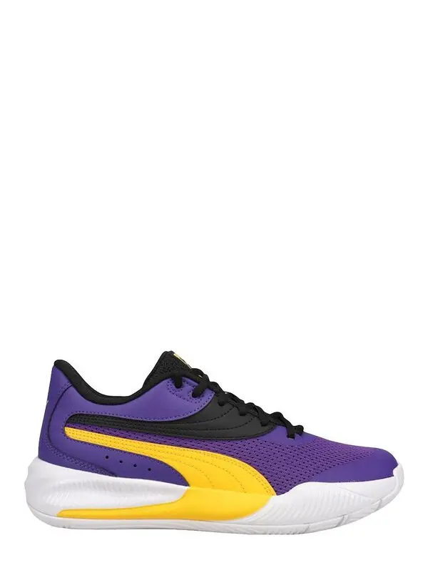 PUMA Triple Basketballin Sneakers - Prism Violet/spectra Yellow