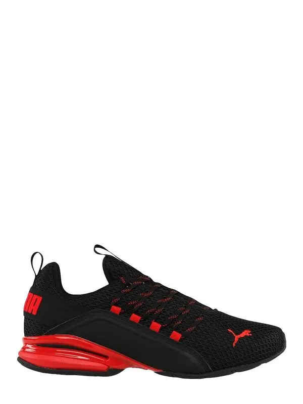 PUMA Axelion Sparkin Sneakers - Black/high Risk Red