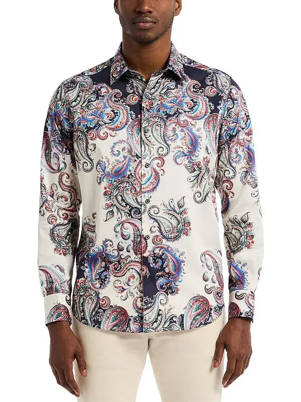 Robert Graham Morningside Long Sleeve Woven Shirt - Multi