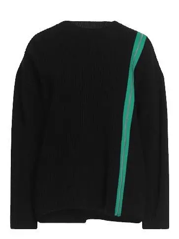 MSGM Ribbed Knit Sweater - Black