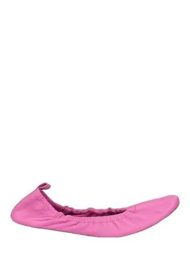 ALESSIA SANTI Leather Ballet Flats - Pink