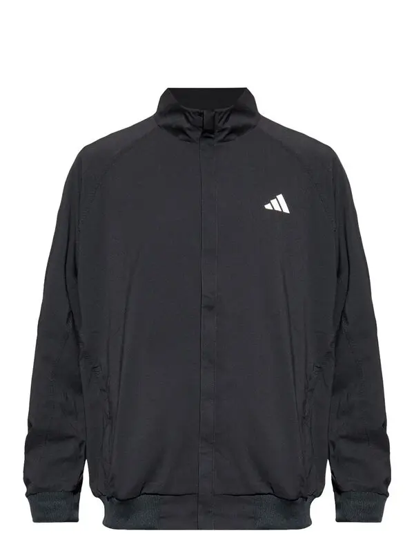 ADIDAS ORIGINALS Jacket With Stand-up Collar - Black