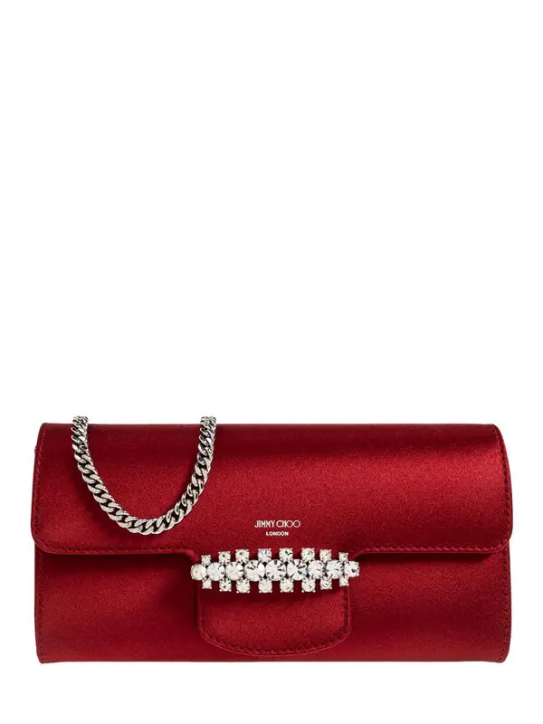 JIMMY CHOO Bing' Clutch - Red
