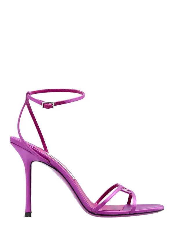 JIMMY CHOO 1998 Leo Heeled Sandals - Purple
