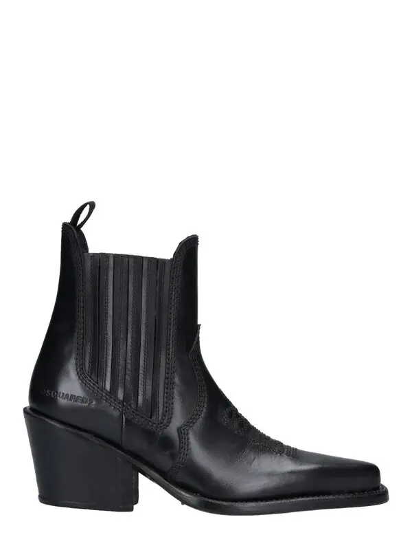 Dsquared2 City Ankle Boots - Black
