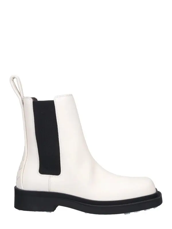 Bottega Veneta Chelsea Boots - White