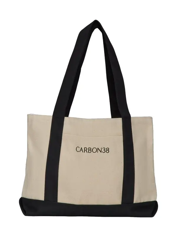 Carbon38 Branded Tote - Ivory