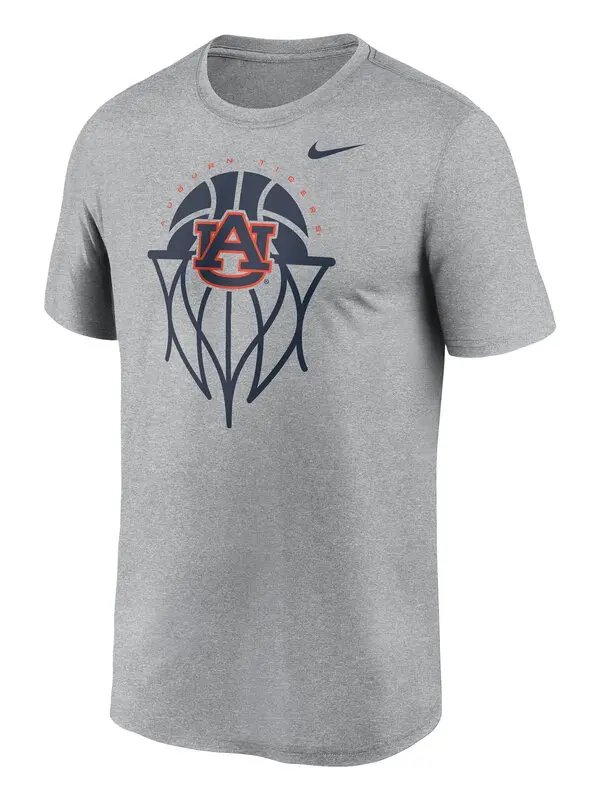 Nike Auburn Legend Basketball Icon Dri-fit College T-shirt - Grey