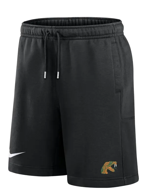 Nike College Club Fleece Shorts - Black