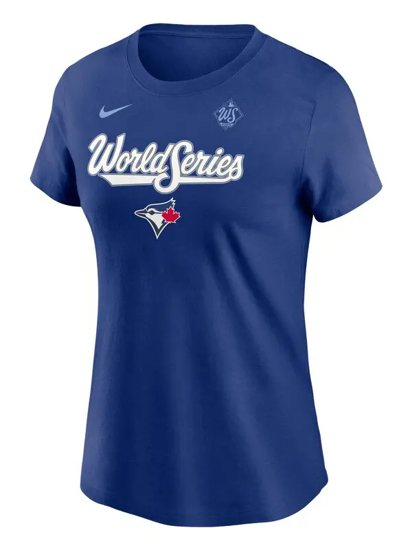 Nike Toronto Jays 2025 World Series Authentic Collection Mlb T-shirt - Blue