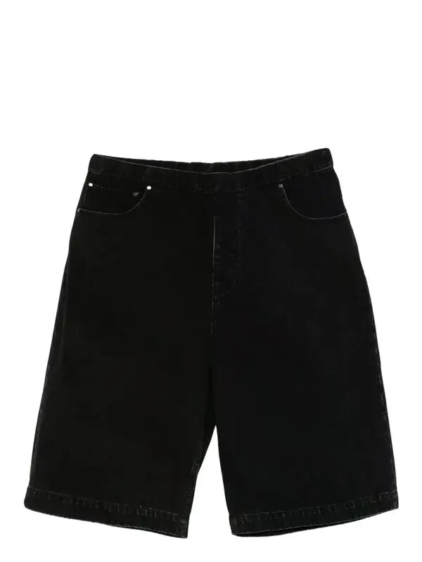 ENTIRE STUDIOS Elasticated-waistband Shorts - Black