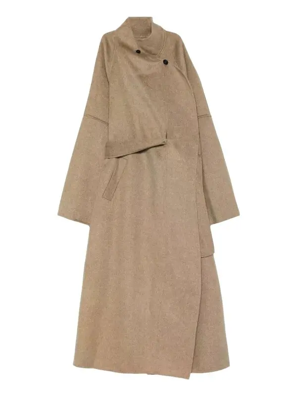 VIKTORIA CHAN Juliet Button Coat - Brown