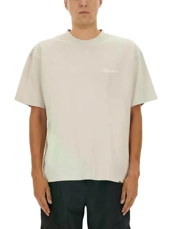 REPRESENT Cotton T-shirt - Neutrals