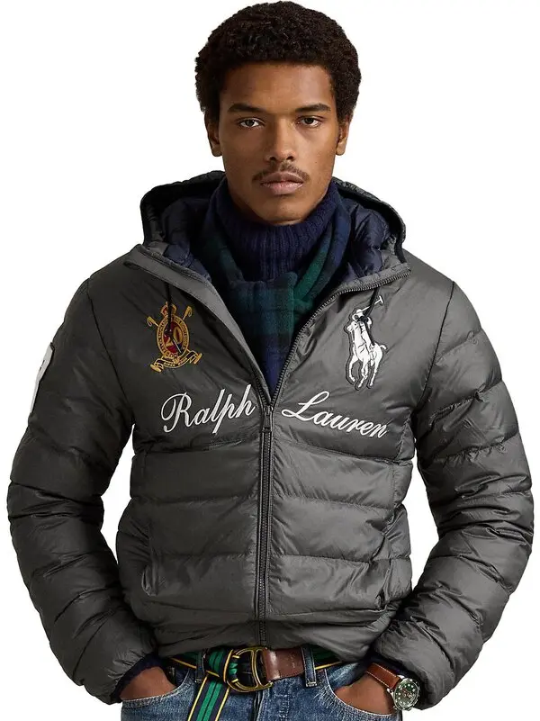 Ralph Lauren Colden Big Pony 20th Anniversary Jacket - Charcoal Grey