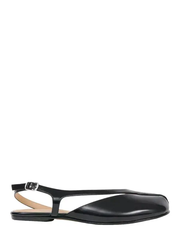 MAISON MARGIELA Tabi Slingback Flat Pumps - Black