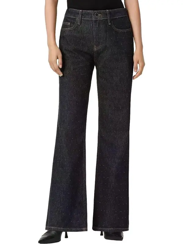ALLSAINTS Embellished Straight Jeans - Blue