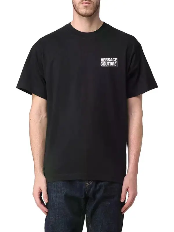 Versace Logo-print T-shirt - Black