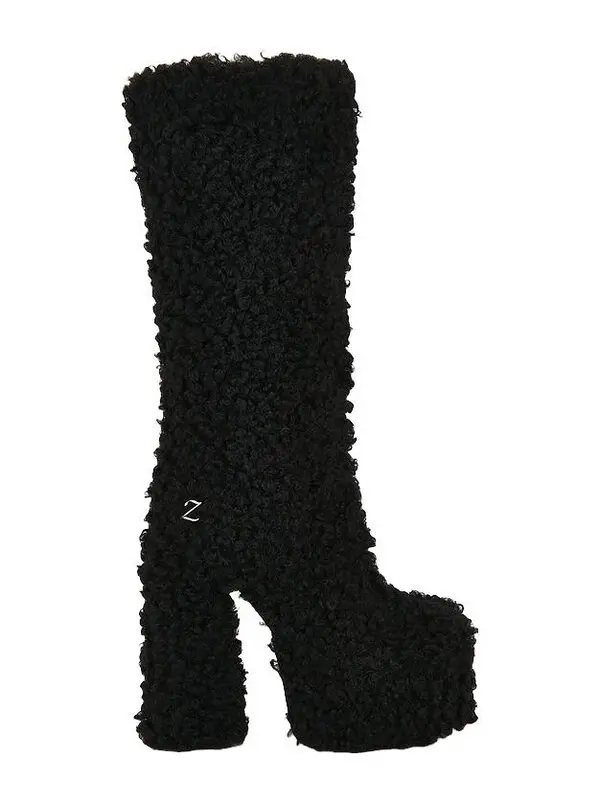 ZEMETA Teddy Boots - Black