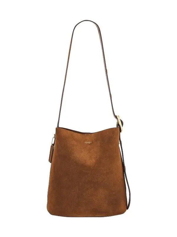 COACH Bleeker Bucket Bag - Warm Brown