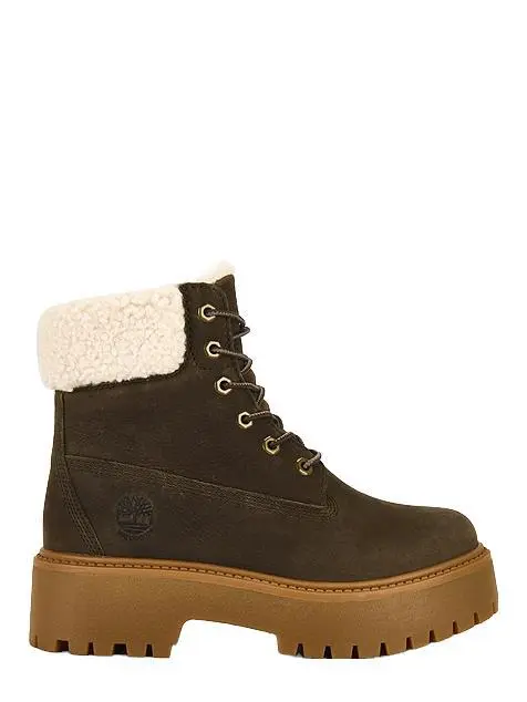 Timberland Stone Street Warm Lined Boots - Dark Brown
