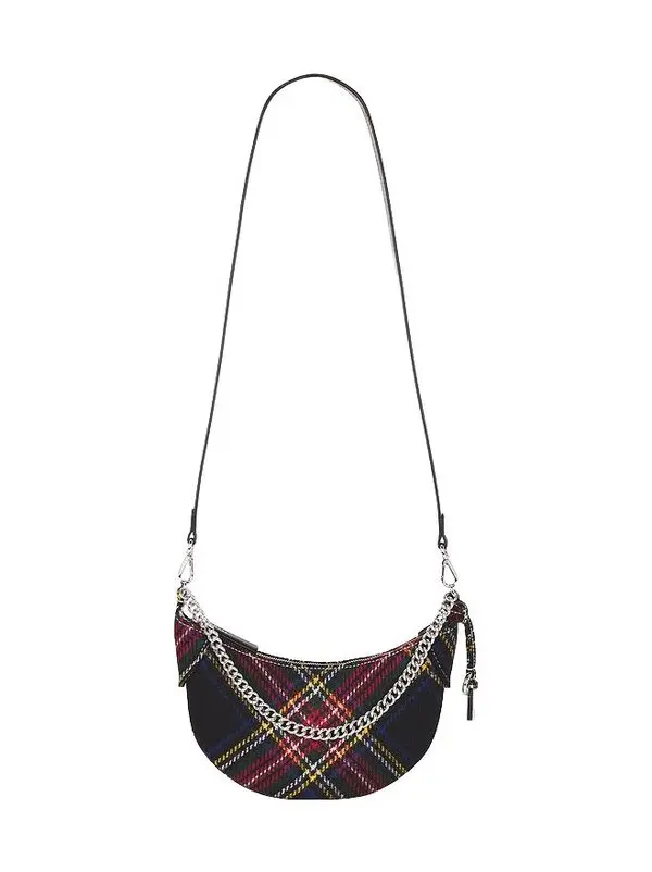 Polo Ralph Lauren Tartan Crossbody Bag - Red & Black Multi
