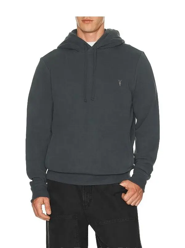 ALLSAINTS Raven Oth Hoodie - Sunil Blue