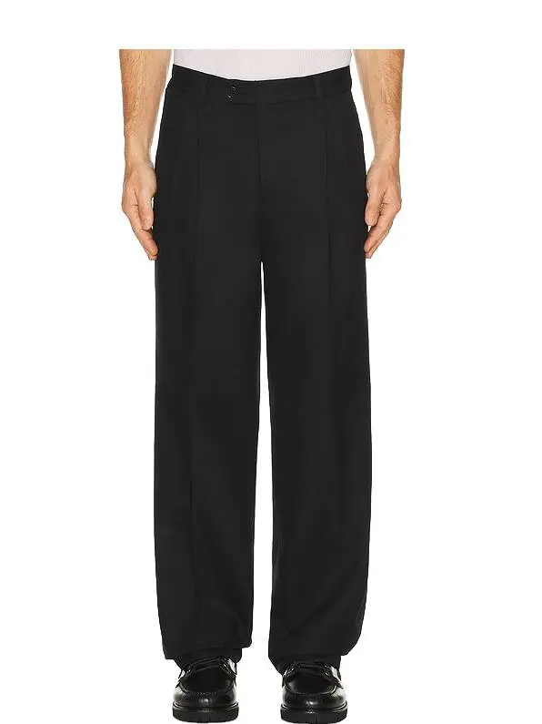 ALLSAINTS Tallis Straight Pants - Black