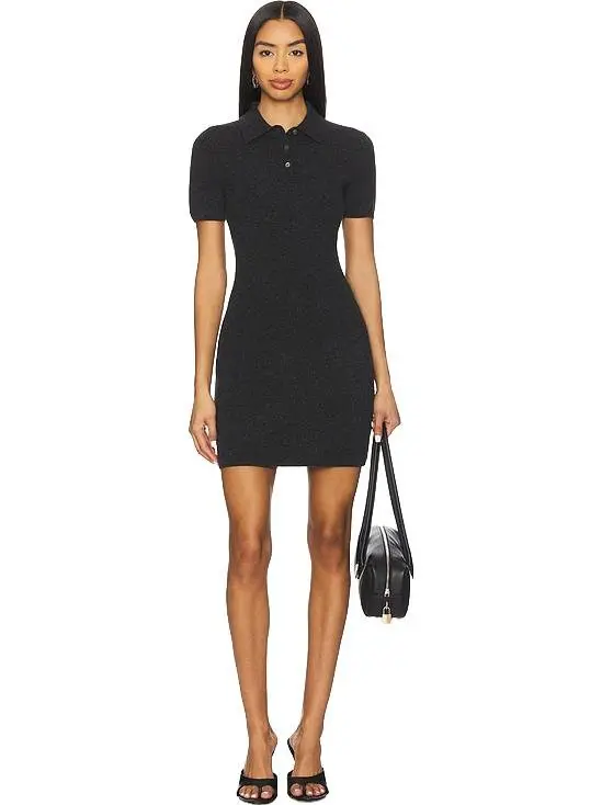 Alexander Wang Polo Dress - Charcoal