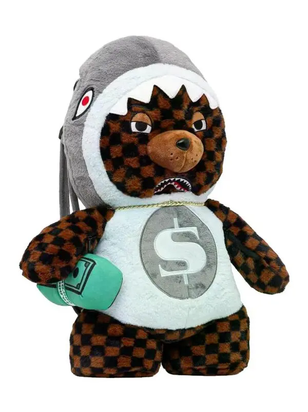SPRAYGROUND Bear-shaped Backpack - Brown
