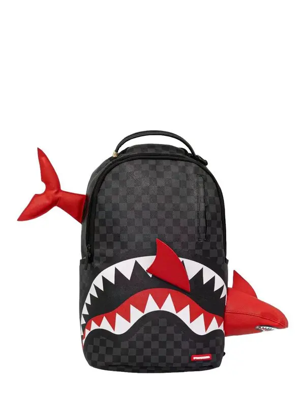 SPRAYGROUND Shark-embellished Backpack - Black