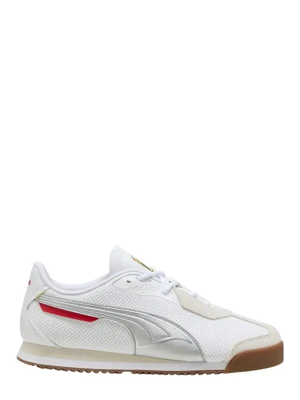 PUMA Roma S Scuderia Ferrari Sneakers - White/aged Silver