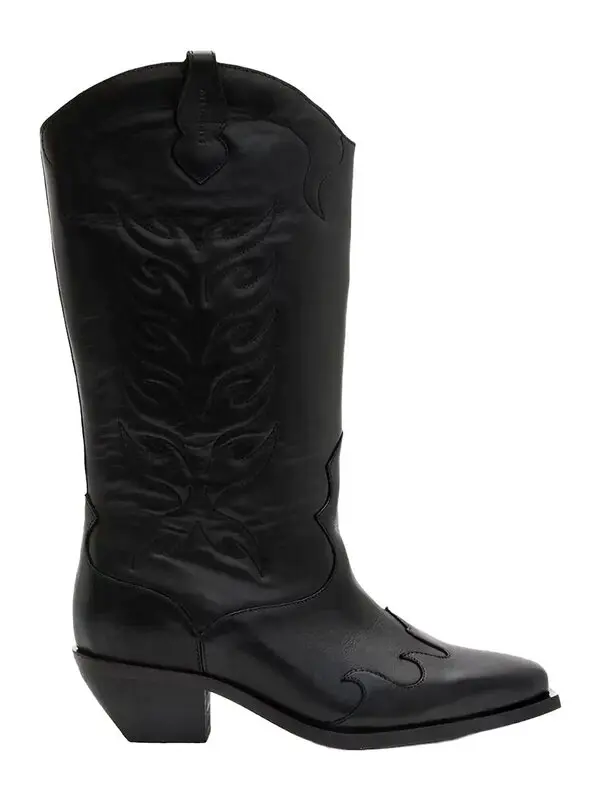 ALLSAINTS 470mm Dolly Cowboy Boots - Black