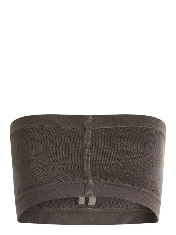 Rick Owens Easy Bandeau Top - Dark Dust