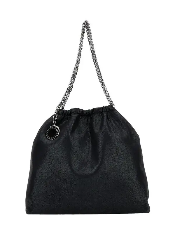 Stella McCartney Falabella Drawstring Shoulder Bag - Black