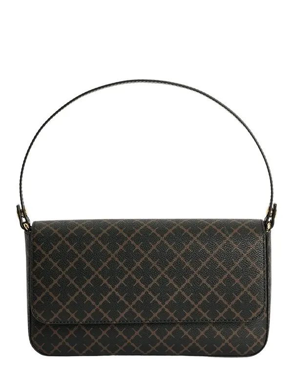 BY MALENE BIRGER Tallie Shoulder Bag - Dark Chokolate