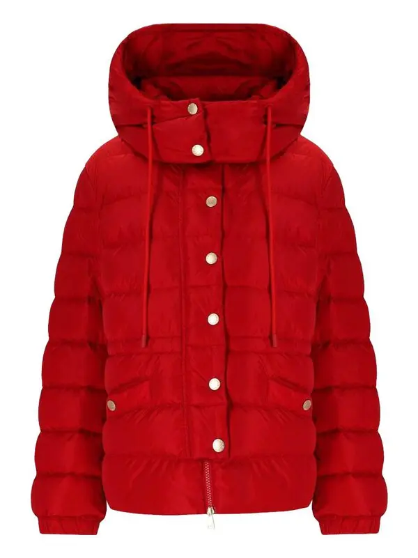 Max Mara Sax Hooded Down Jacket - Red