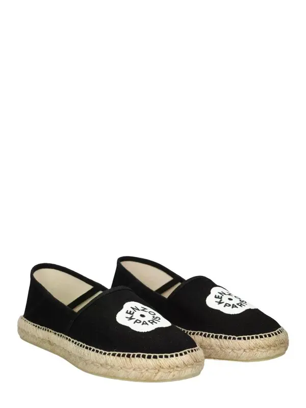 Kenzo Logo-detail Espadrilles - Black