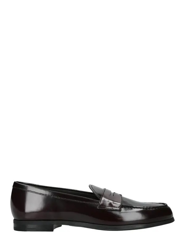 Church's Leather Natalie Loafers - Burgundy