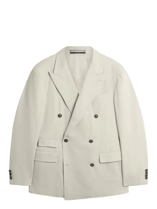 Dunhill Cotton-cashmere Cavendish Blazer - Grey