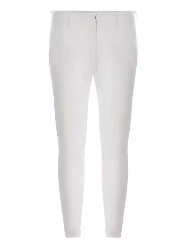 DONDUP Gaubert Button-fastening Trousers - White