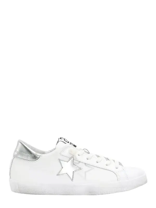 2 STAR Prime Star Sneakers - White
