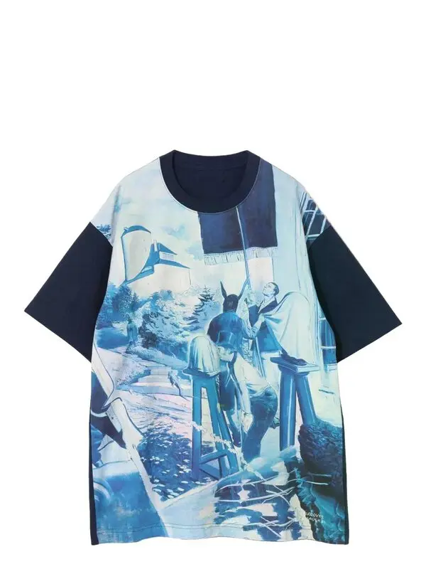 UNDERCOVERISM Graphic-print T-shirt - Blue