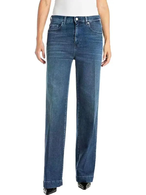 REPLAY Melja Straight Leg Jeans - Blue