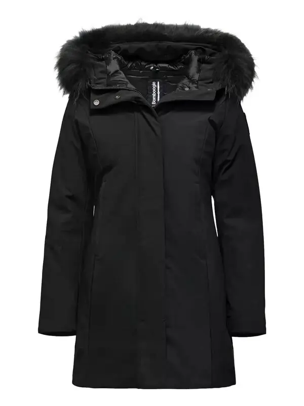 BOMBOOGIE Zip-fastening Coat - Black