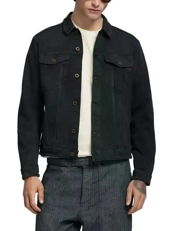 REPLAY Buttoned Pocket Shirt - Black