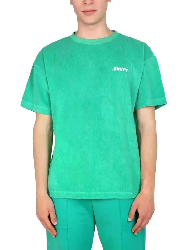 MOUTY Logo-print T-shirt - Green