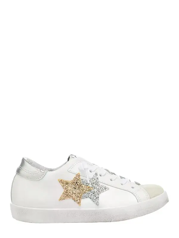 2 STAR Prime Star Sneakers - White
